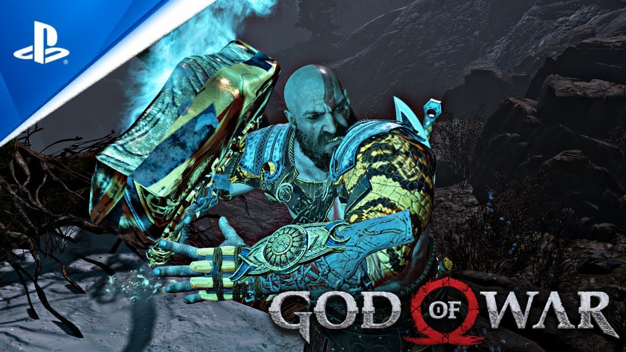 Fighting Baldur With Thor's Hammer - God of War - YouTube