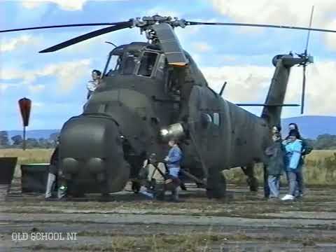 Langford Lodge - Ulster Aviation Society Open Day (1994?) - Wessex/Puma/Gazelle Helicopters