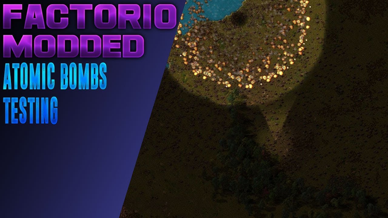 Factorio Atomic Bombs Testing | 0.15.0 Update! - YouTube