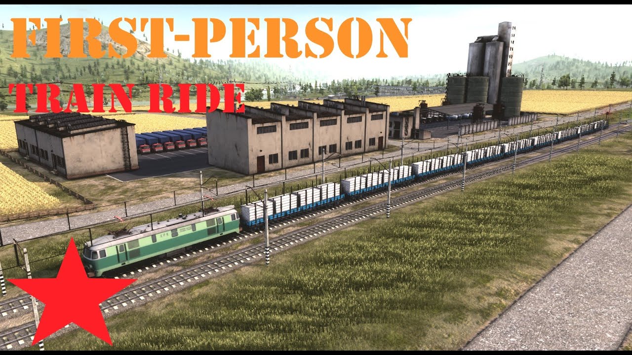 First-Person Train Ride in Workers & Resources: Soviet Republic | #12 ...
