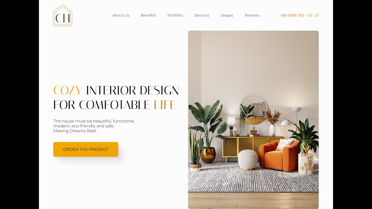 UX UI Design Case Study Interior Design Studio - YouTube