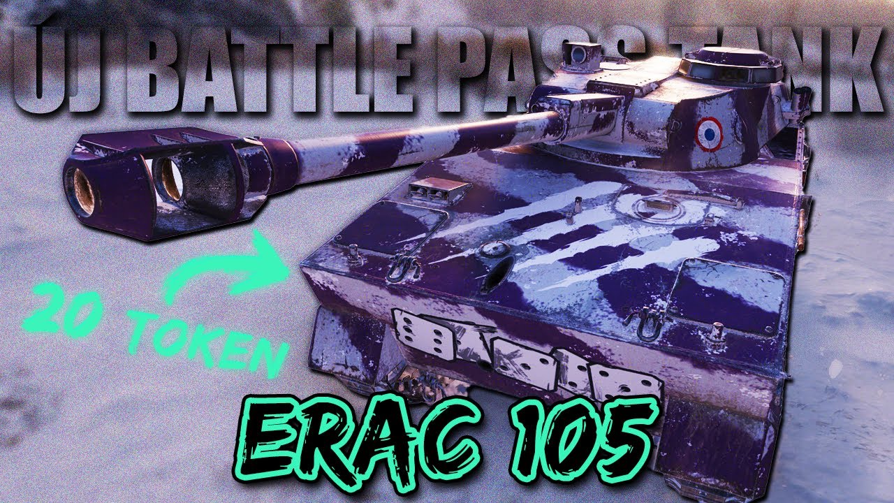 ERAC 105 Proto bemutató | Új Battle Pass Tank 2025 - YouTube