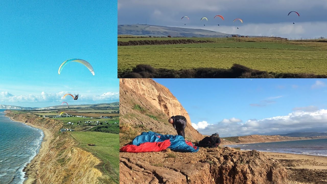2021014 Paragliding Isle of Wight, a coast run - Brighstone Holiday ...