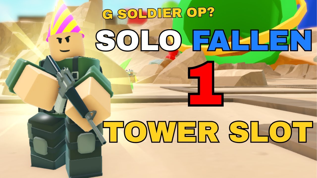 This Shouldn’t Be Possible – Solo Fallen Mode with ONE Tower Slot - YouTube