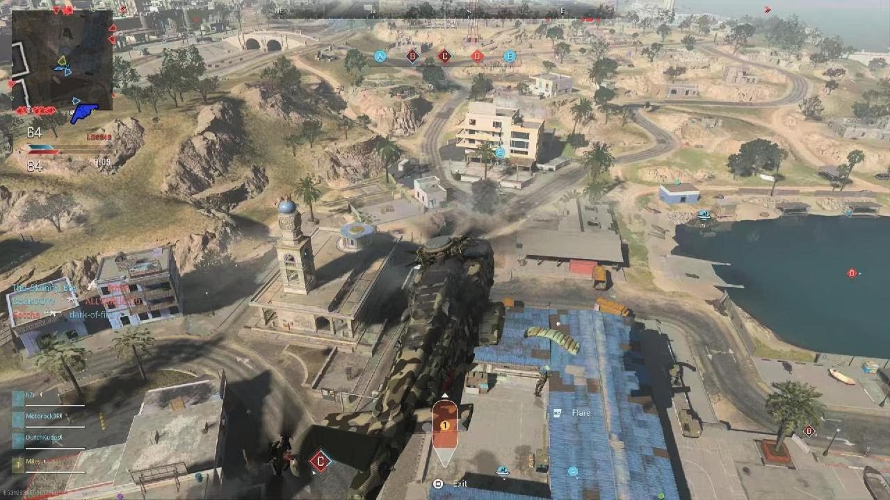 MW2 Beta First Roof Kill New Heli - YouTube