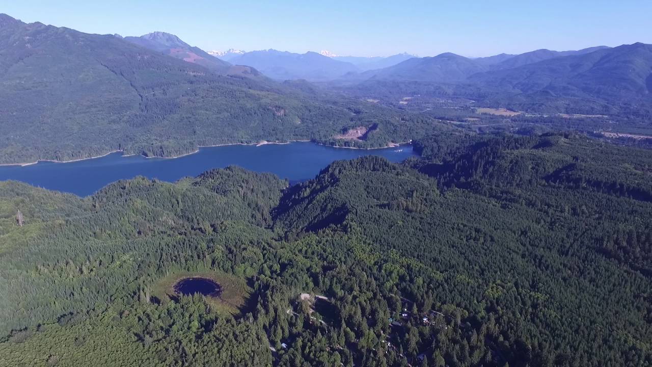 Scotts aerial shots at lake tyee - YouTube