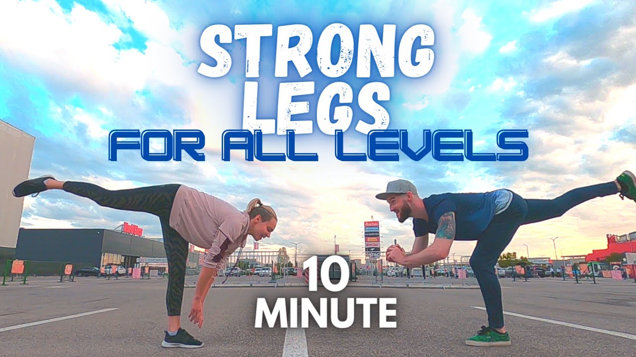10 MINUTE FULL LEG WORKOUT | For All Levels - YouTube