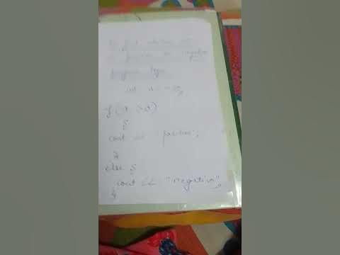 postive or negative program in CPP #shots #education #programming - YouTube