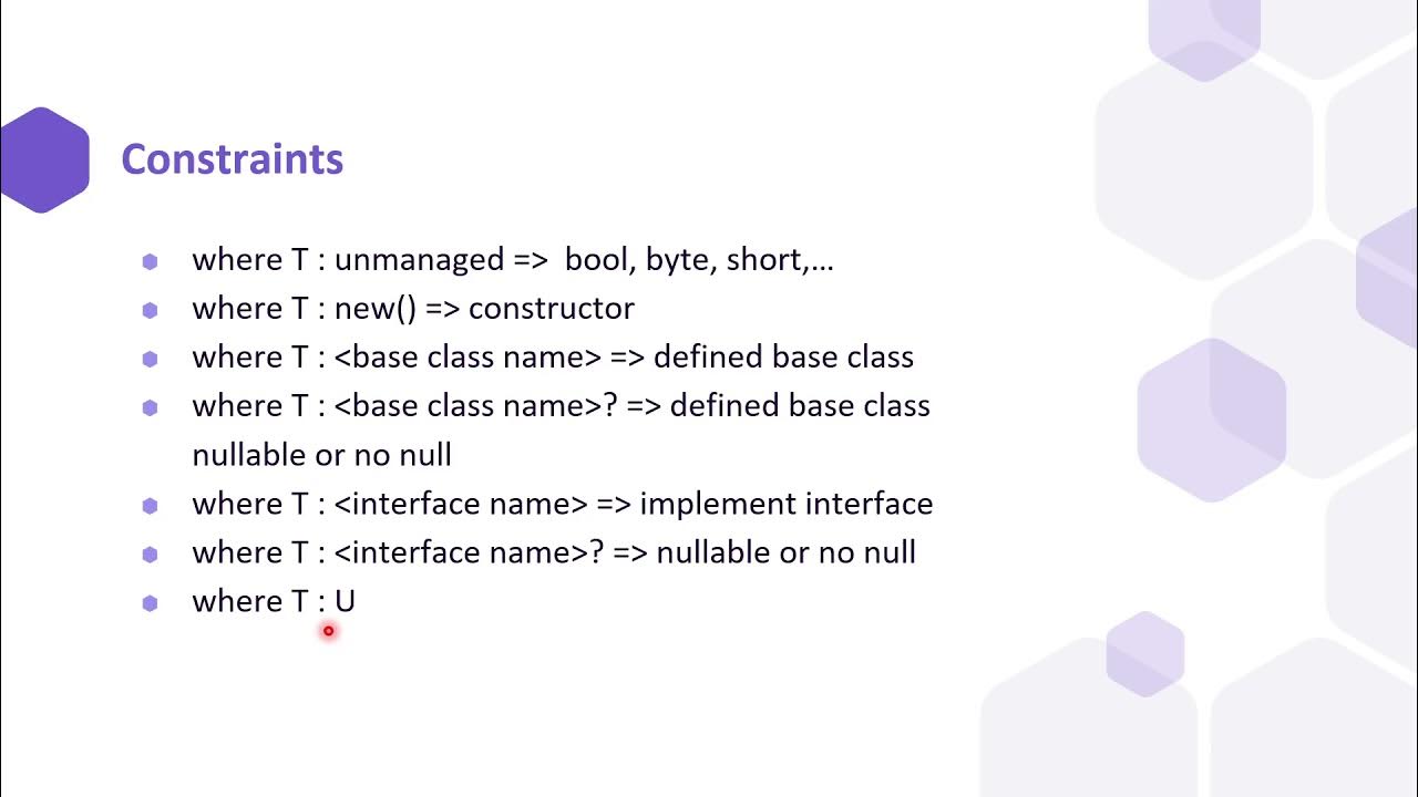 Generics in C# - YouTube