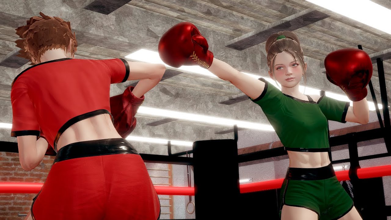 [MMD Fight] Boxing Girl: Rematch. - YouTube