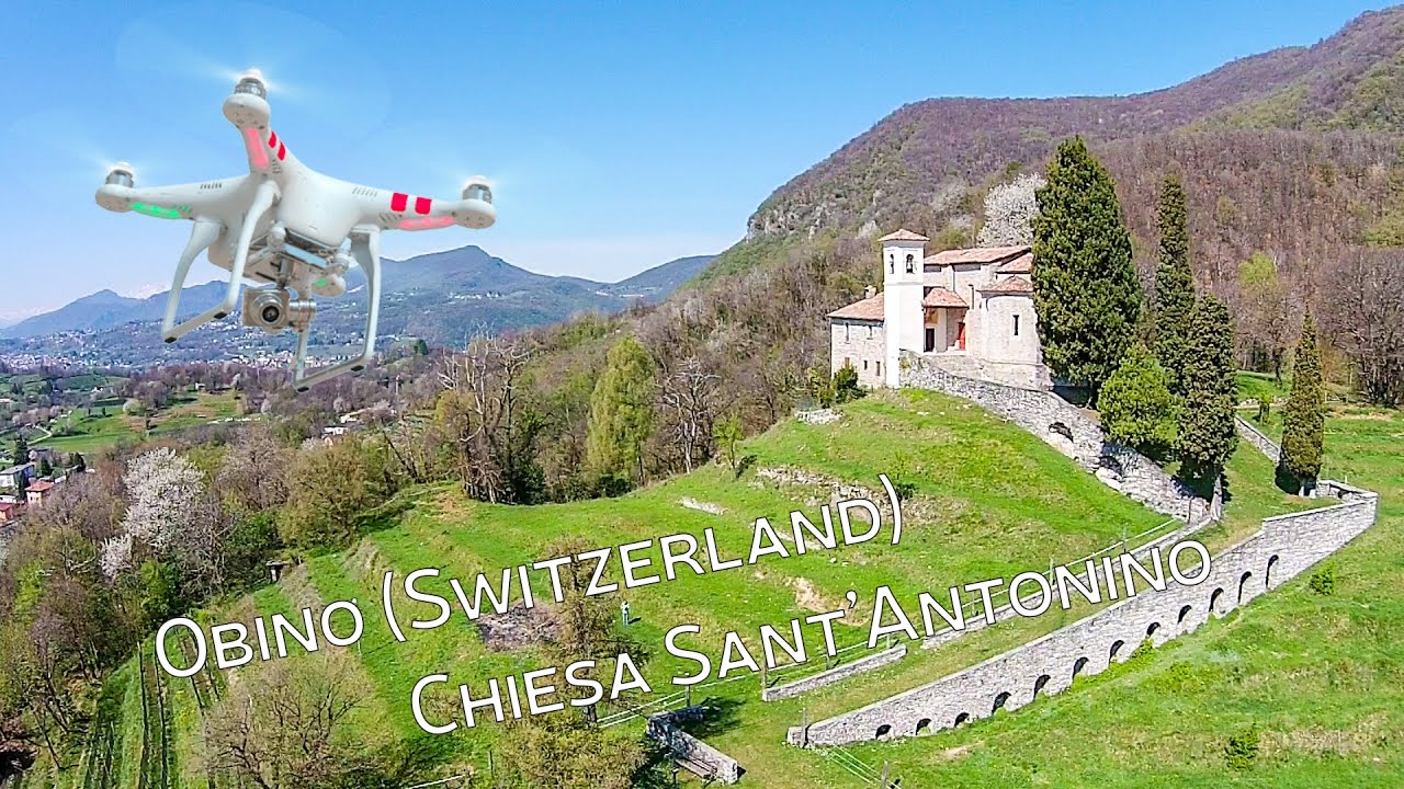 Obino (Switzerland) - Chiesa Sant'Antonino - Drone video - Phantom 2 ...