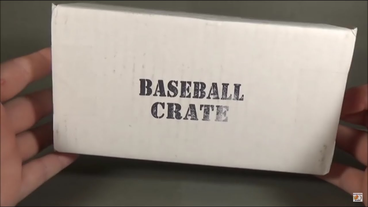 "The Card Crate" Box Break: October Baseball Card Crate - YouTube