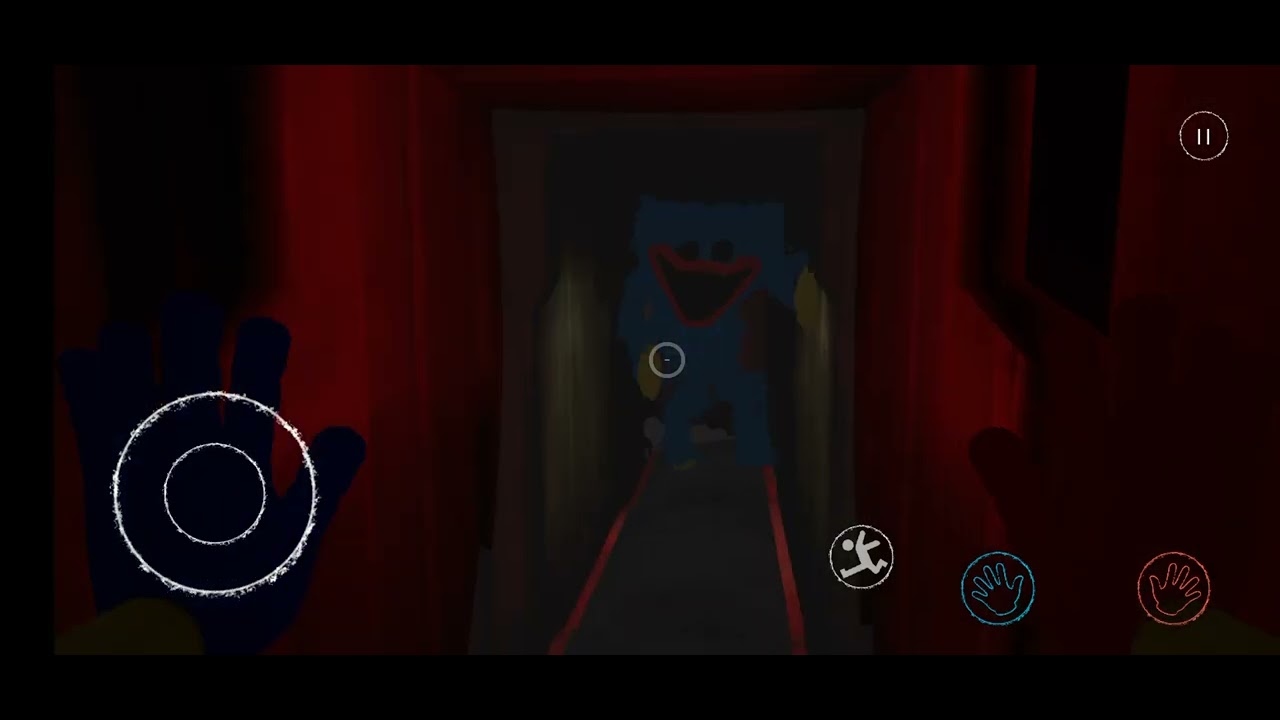 huggy wuggy crawl on the vent jumpscare - YouTube