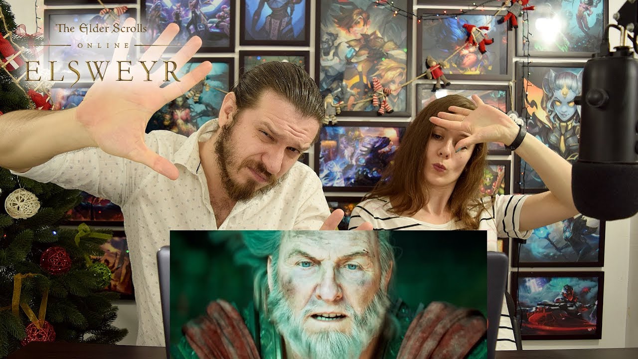 The Elder Scrolls Online: Elsweyr | Реакция - YouTube