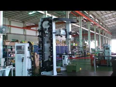deta International 50taper x 40 tools horizontal magazine - YouTube