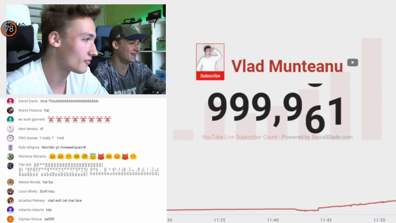 1 milion VLAD MUNTEANU MOMENT - YouTube