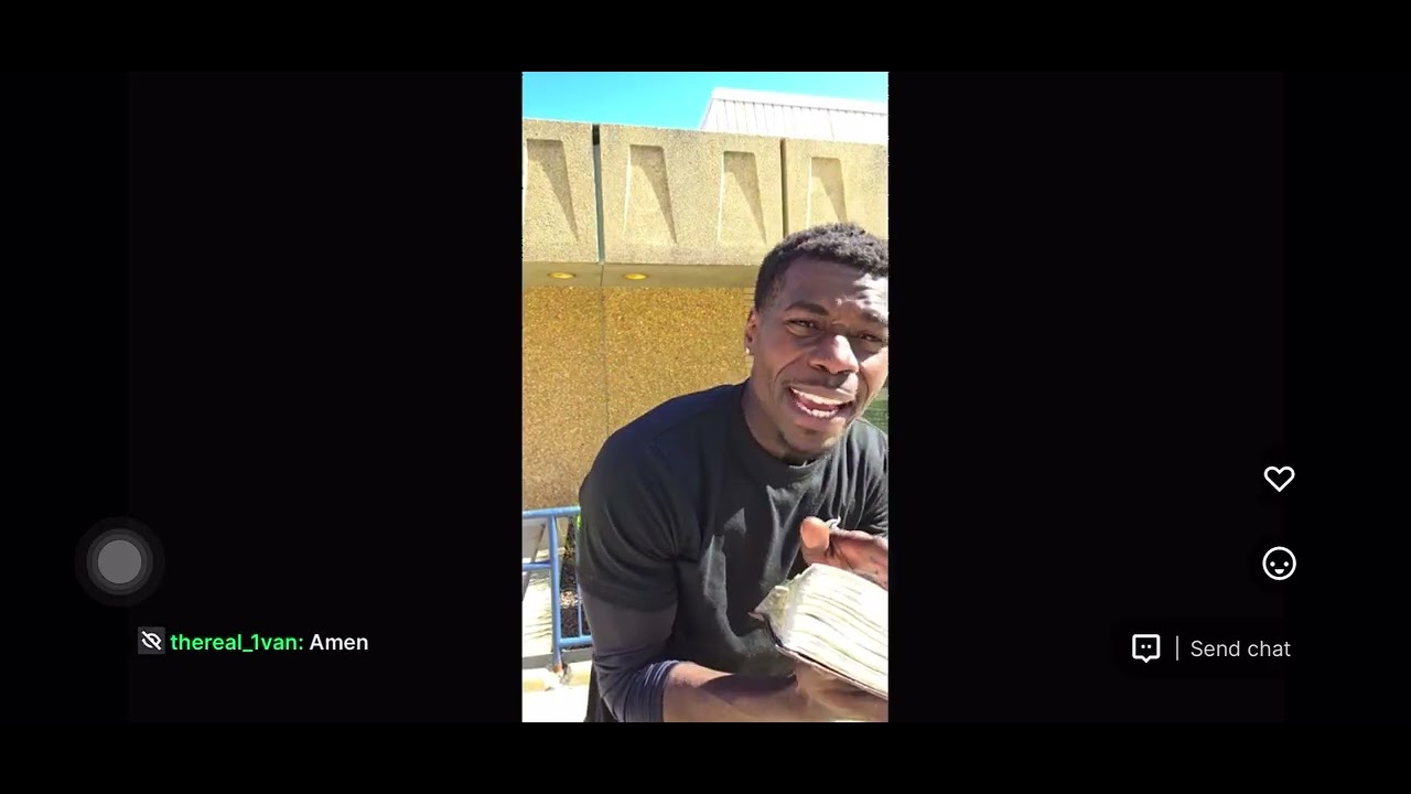 STREAMER UNIVERSITY | PREACHER QUIS SPREADS THE WORD AT AKRON ...