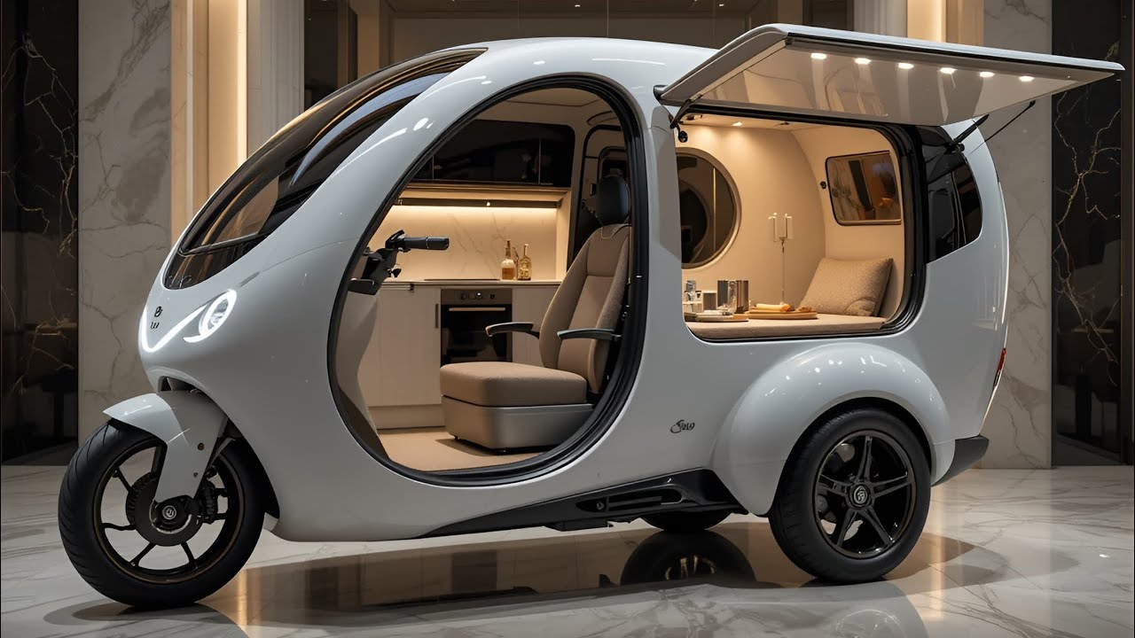 "2025 Electric Tricycle Camper – The Ultimate Off-Grid Mini RV You Can ...