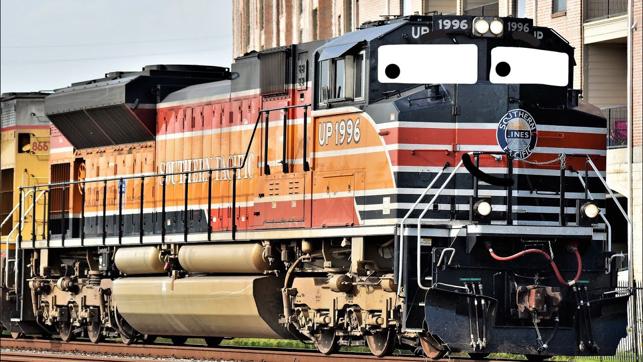 The Union Pacific heritage fleet - YouTube