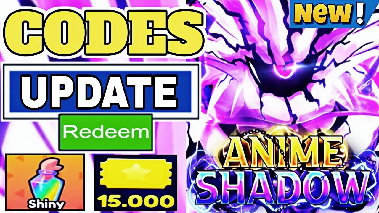 NEW ANIME SHADOW CODES | ROBLOX ANIME SHADOW 2024 - YouTube