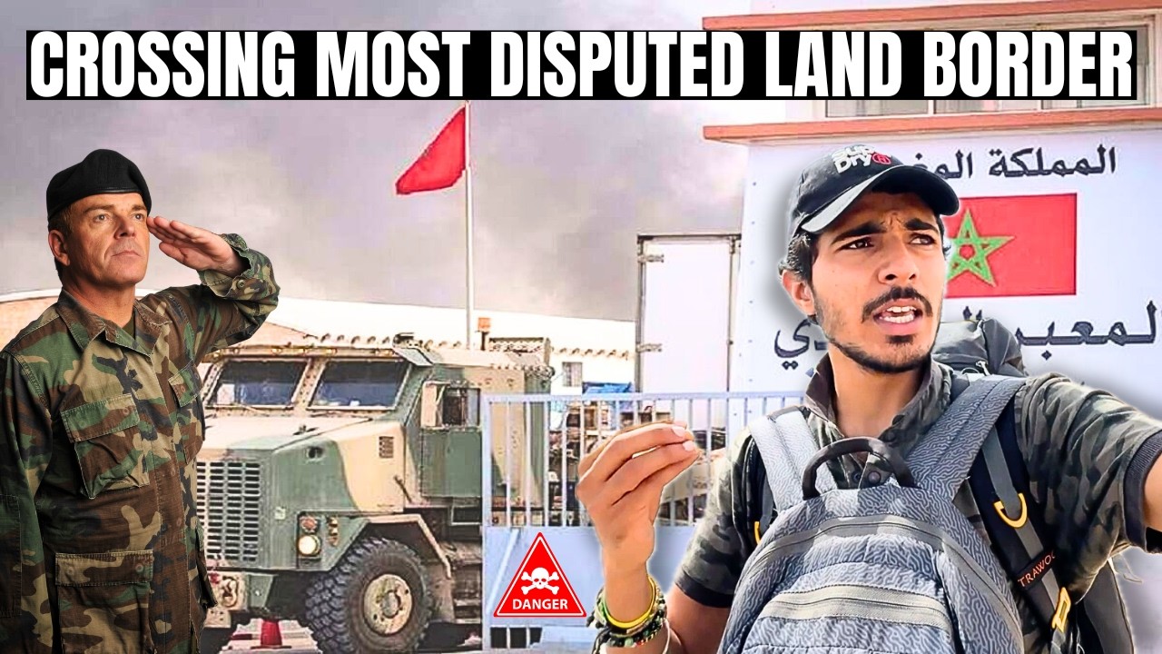 Most Dangerous Border Crossing 🇲🇦 🇲🇷 - YouTube