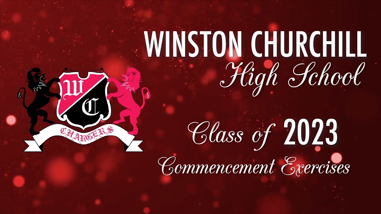 Winston Churchill High School 2023 Commencement Exercises - YouTube