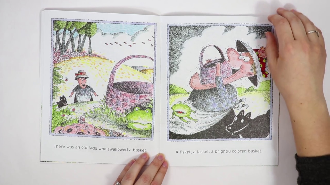 There Was an Old Lady Who Swallowed a Chick! by Lucille Colandro Books ...