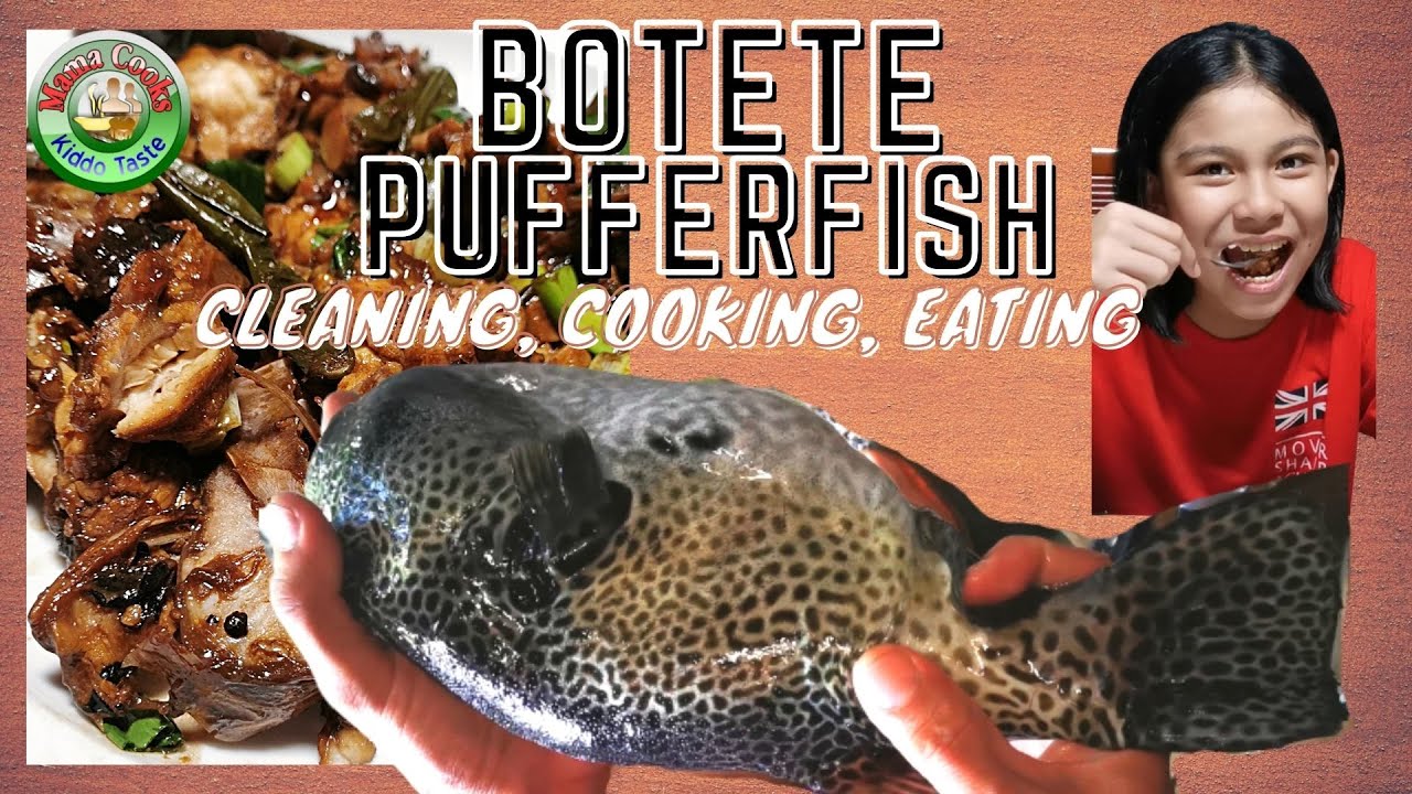 Fugu Pufferfish (Botete) Cleaning,Cooking,Eating.A Poisonous Fish ...