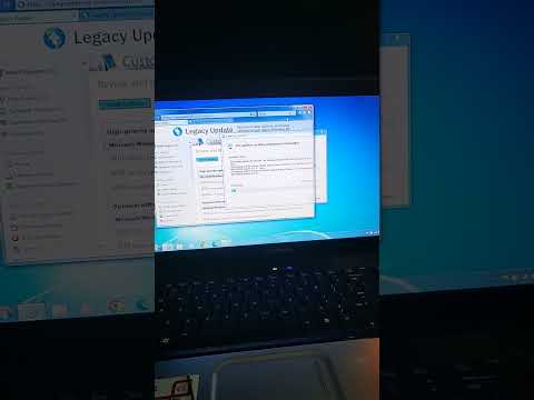 Running Legacy updates on Windows 7 Professional 64bit in 2024 - YouTube