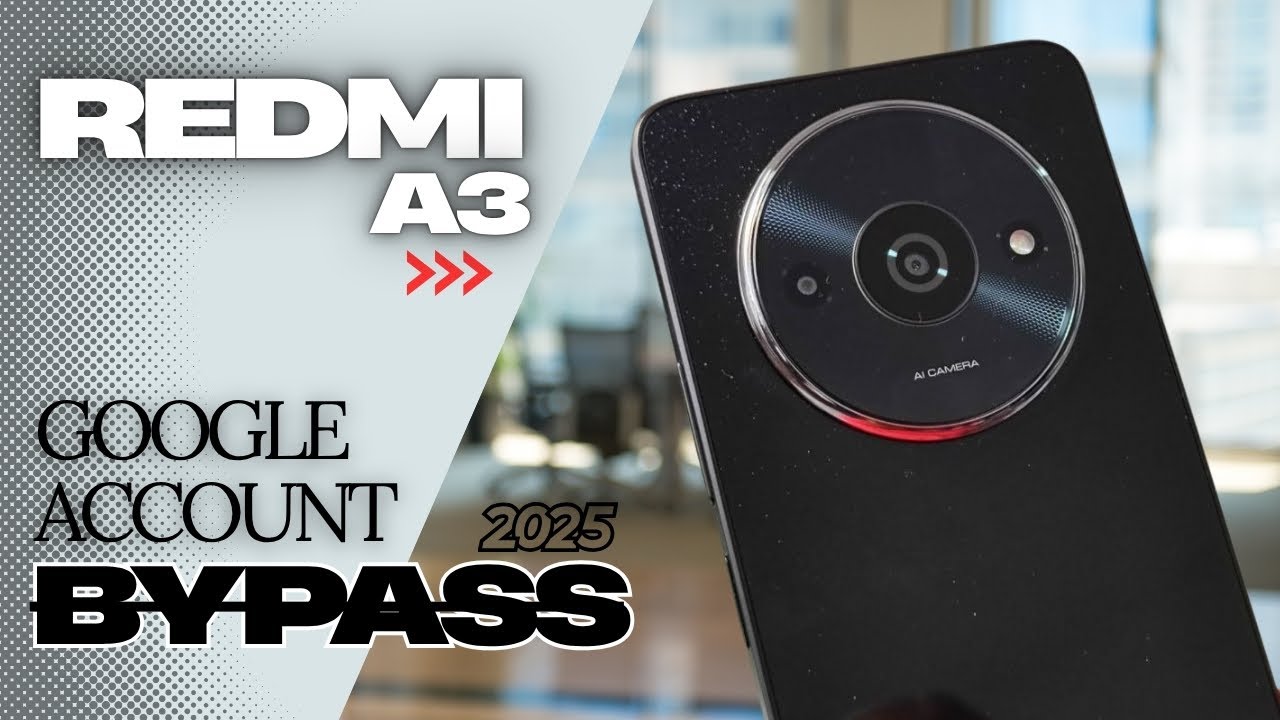 Redmi A3 FRP Bypass || Redmi A3 Google Account Bypass (Android 14 ...