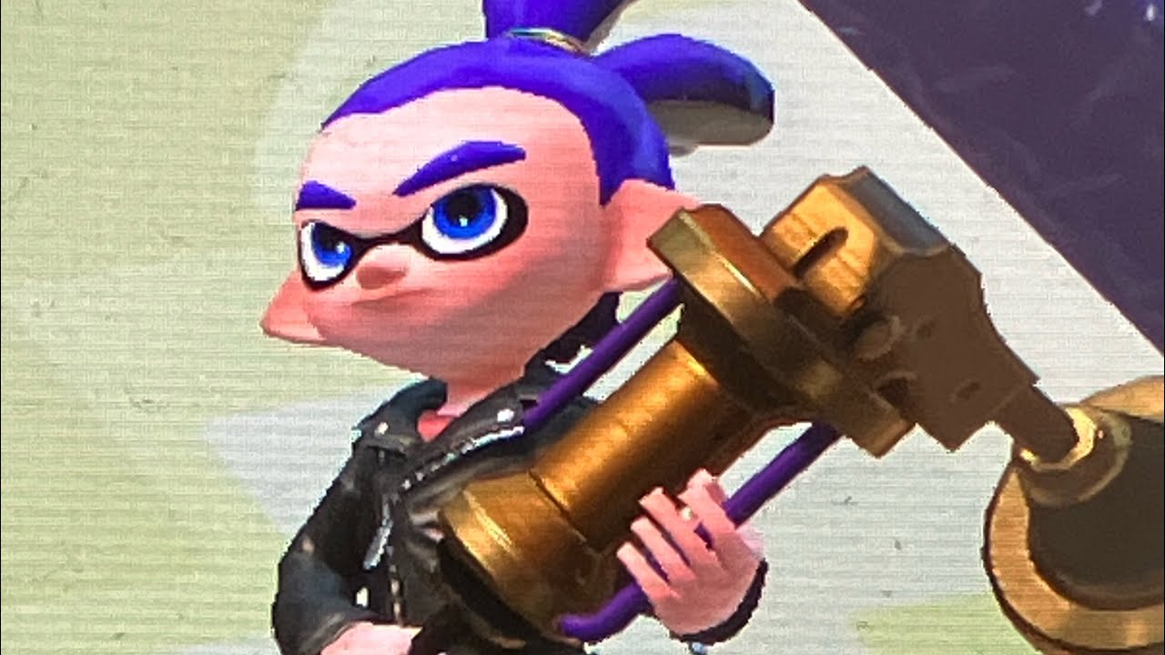 Splatoon 2 Gameplay; Gold Dynamo Roller - YouTube