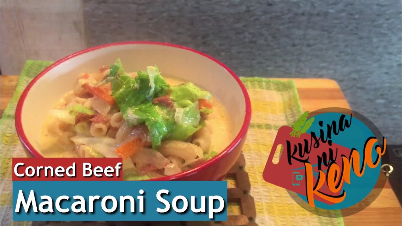 Corned Beef Sopas - YouTube