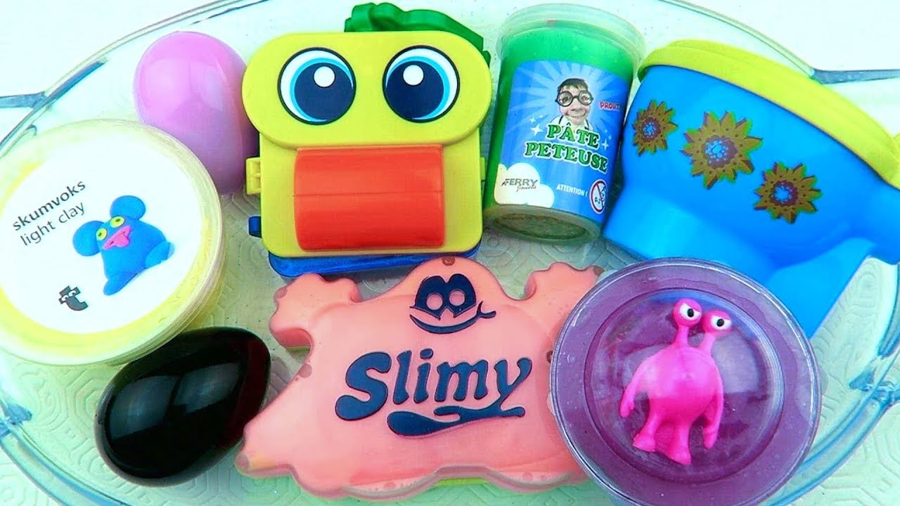 Mixing Store Bought Slimes My Slimes And Clay! - YouTube