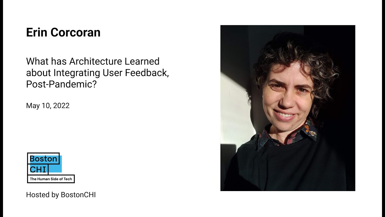 Erin Corcoran: What has Architecture Learned About Integrating User ...