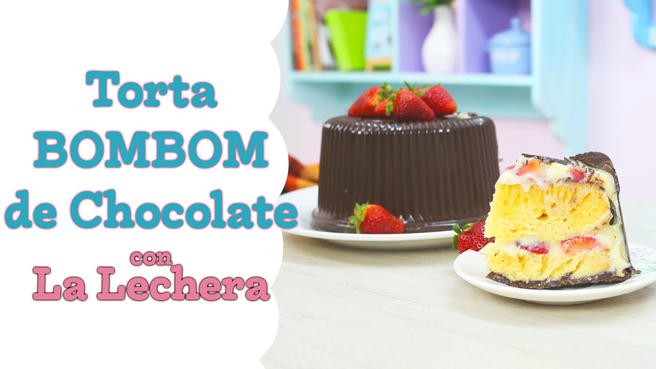 TORTA BOMBOM DE CHOCOLATE CON LA LECHERA - YouTube