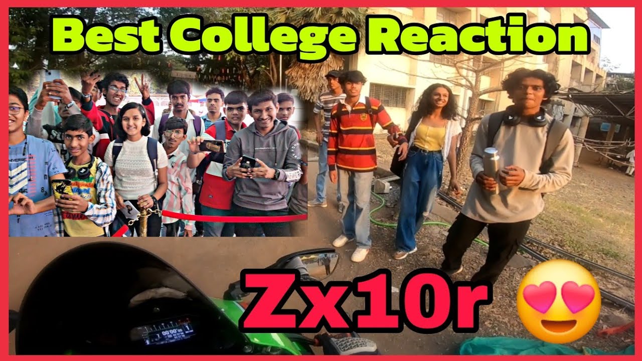 COLLEGE FESTIVAL REACTION IN INDIA | Loud Superbike 😍 Superbike College ...