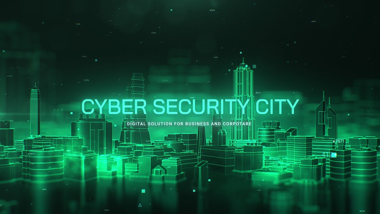 Cybersecurity City Presentation (After Effects Template) - YouTube