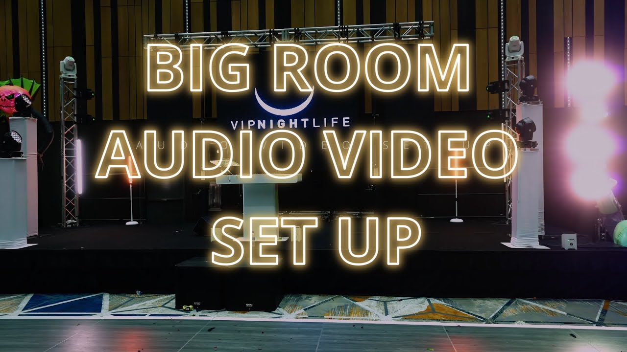 Behind the Scenes of VIP NIGHTLIFE Halloween - Corporate DJ Production ...