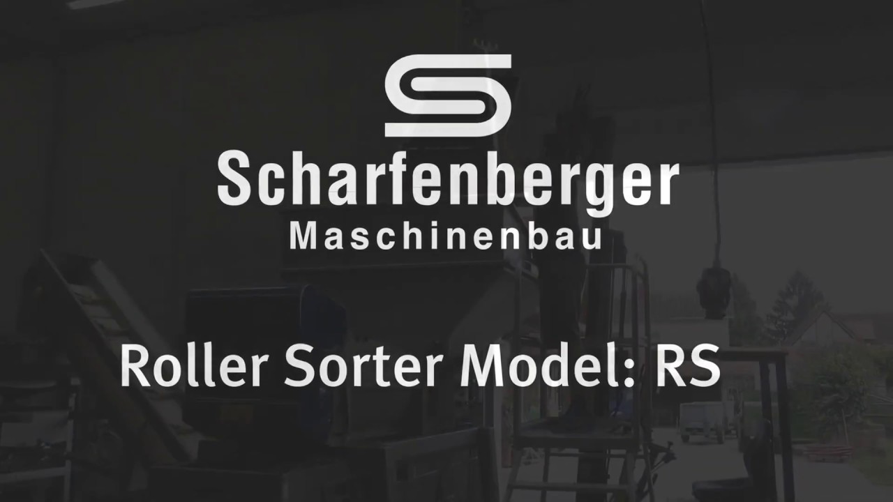 Scharfenberger Roller Sorter in action - YouTube