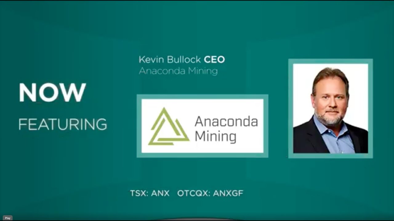 6 Minute CEO with Anaconda Mining's Kevin Bullock - YouTube