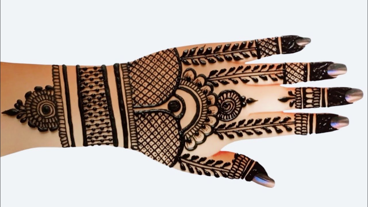 Easy simple beautiful mehndi design | Mehandi ka design | Mehandi ...