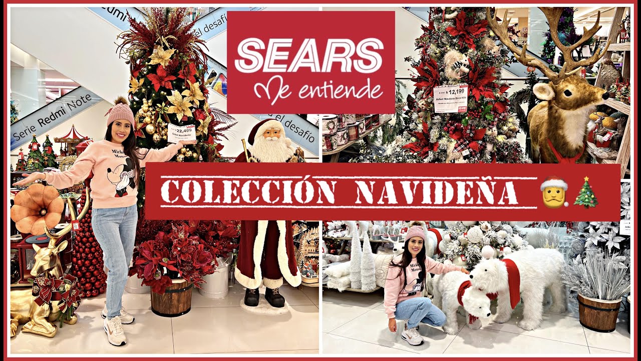 RECORRIDO NAVIDEÑO EN SEARS 🎄🎅☃️ - YouTube