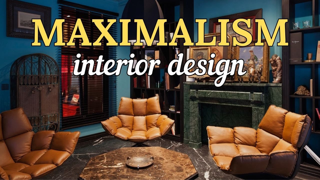 Maximalism Interior Design Ideas: Bold and Vibrant - YouTube
