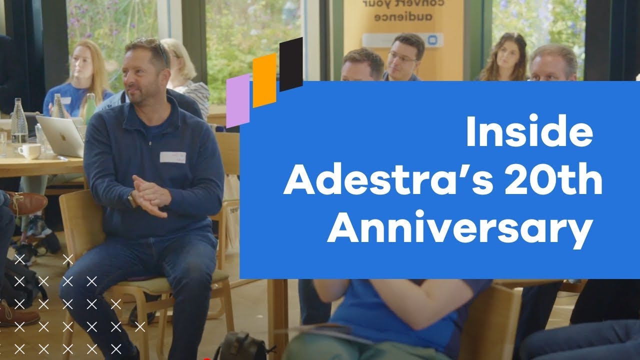 Take a look inside Adestra's 20th Anniversary event! - YouTube