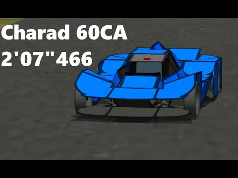 RigidChips CharadをGCRの60CA規格車で走る - YouTube