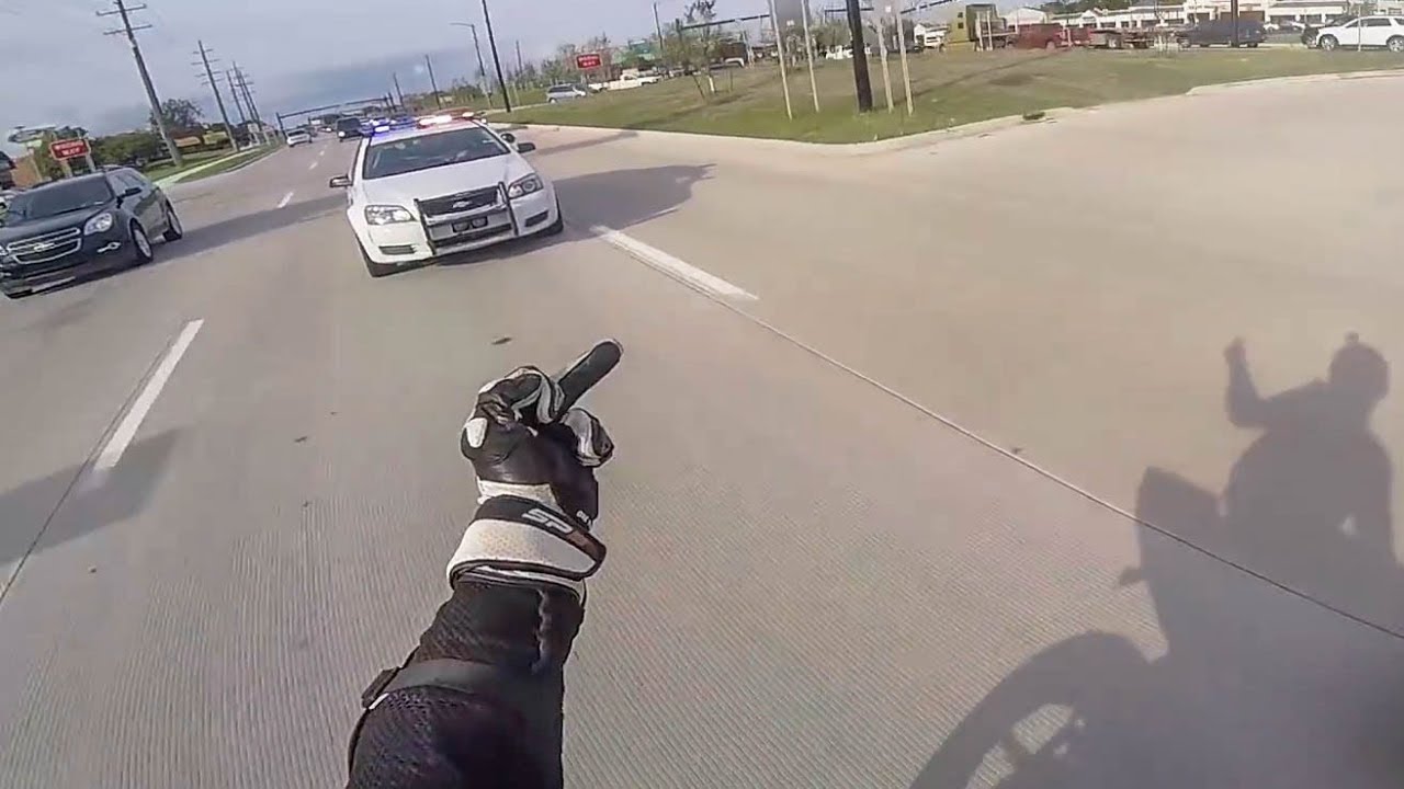 POLICE vs BIKERS | CRAZIEST POLICE CHASE | KARMA | COOL & ANGRY COPS ...