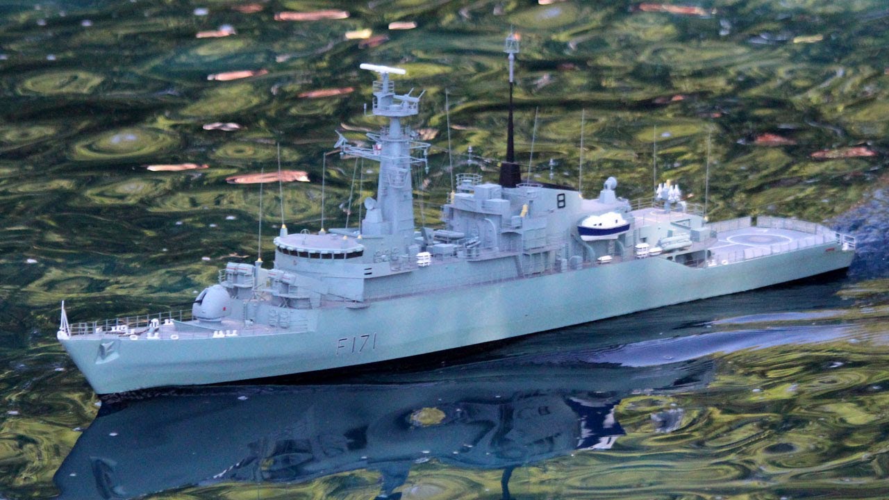 HMS Active | Type 21 Frigate | Crowborough MBC Warship Day 2025 - YouTube