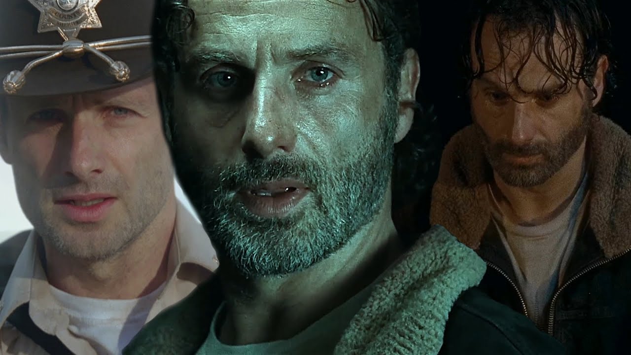 Rick Grimes evolution [s1/s6] - YouTube