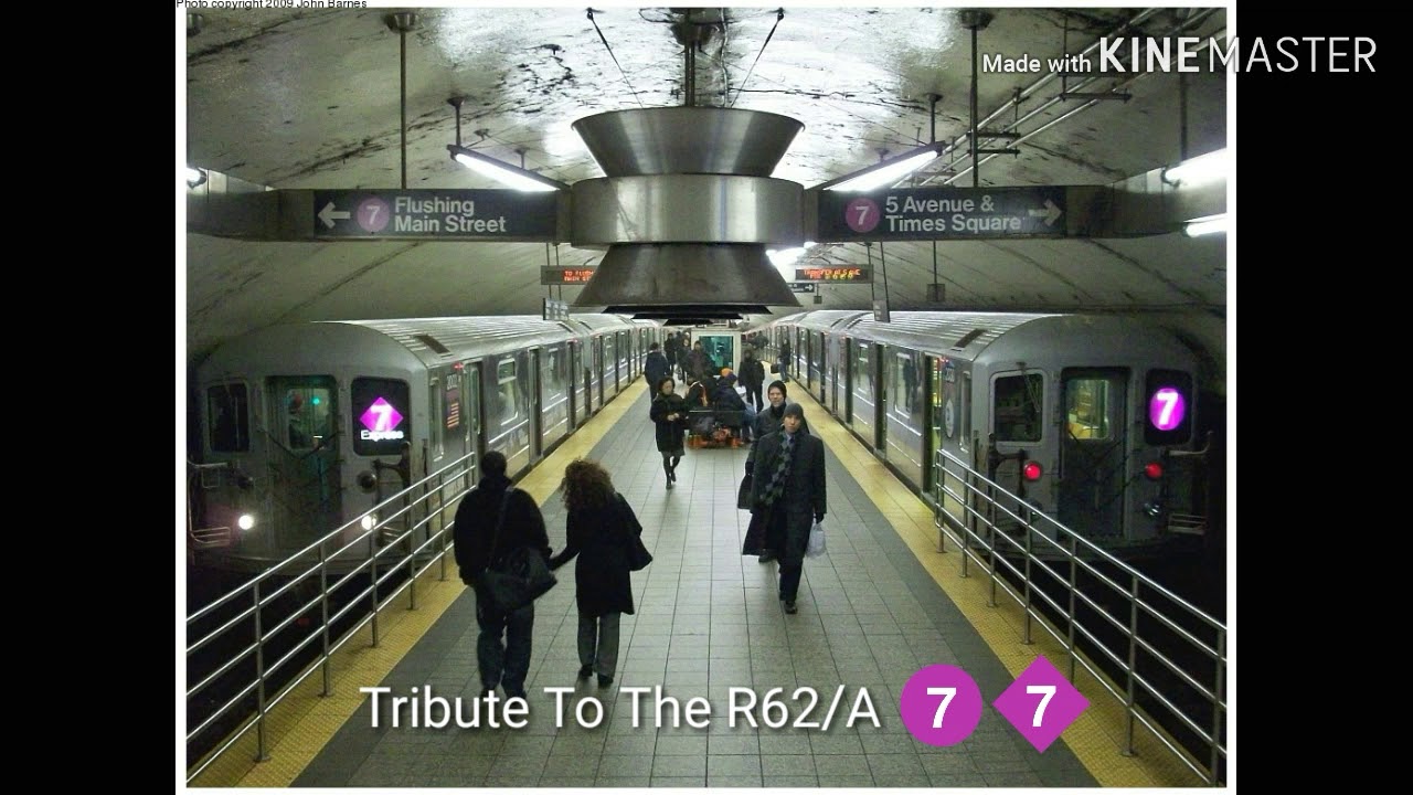 MTA Tribute to the R62/A (7) and Welcome to the R188's (7) - YouTube