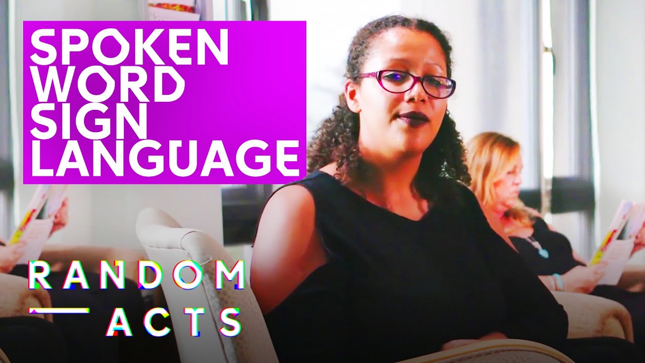Spoken word and sign language combine | Listen by Nyanda Foday | Poetry ...